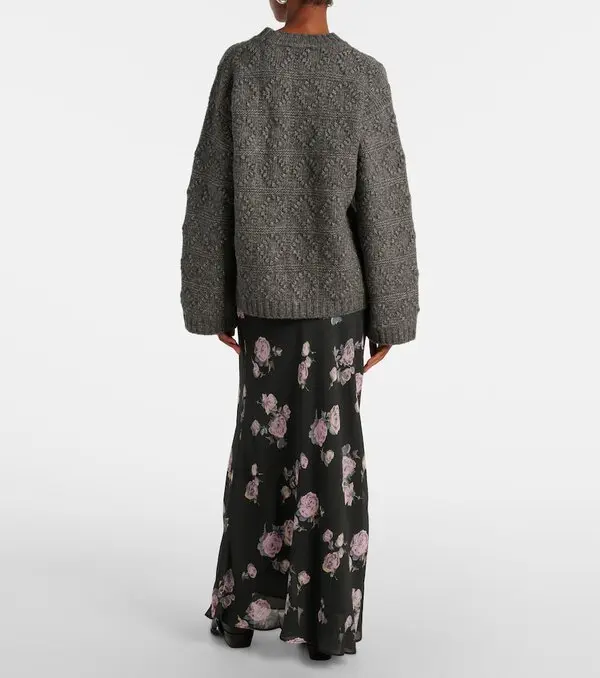 GANNI Wool And Cotton Sweater