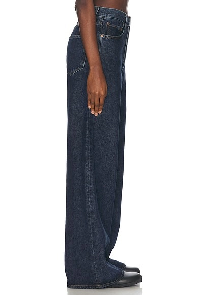 AGOLDE Dame High Rise Wide Leg Jeans - Pendulum