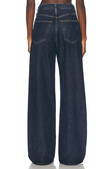 AGOLDE Dame High Rise Wide Leg Jeans - Pendulum