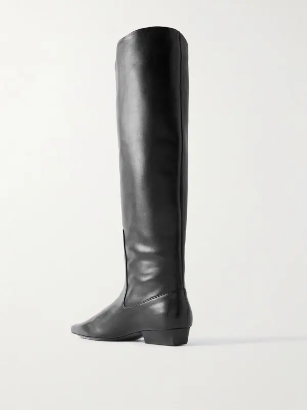 Staud Wally Leather Knee-high Boots