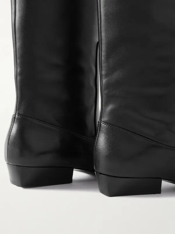 Staud Wally Leather Knee-high Boots
