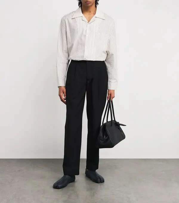 MAISON MARGIELA Nappa Leather Tabi Babouche Mules
