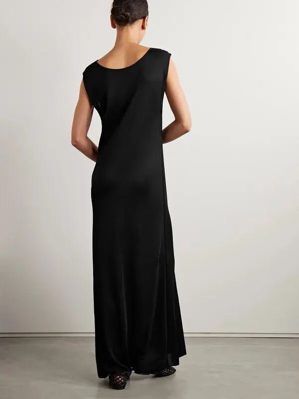 THE ROW Agla Stretch-knit Maxi Dress