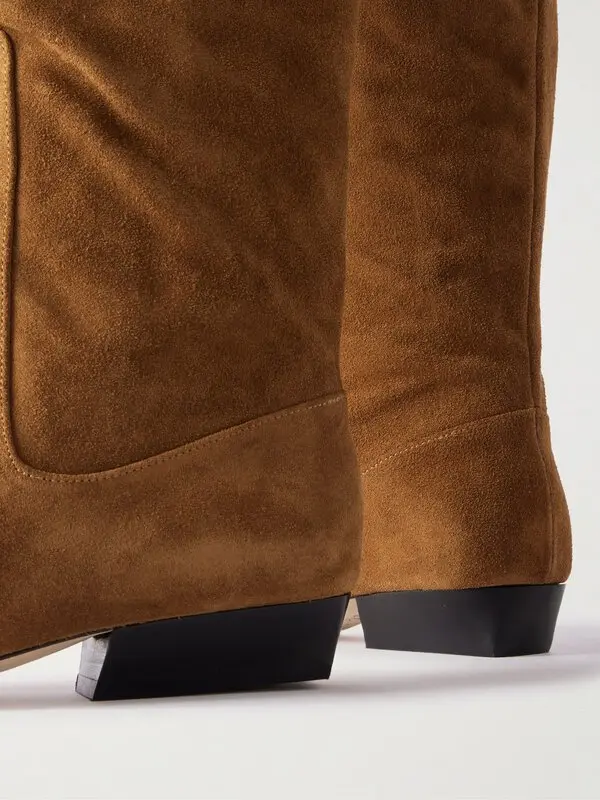 Staud Wally Suede Knee-high Boots