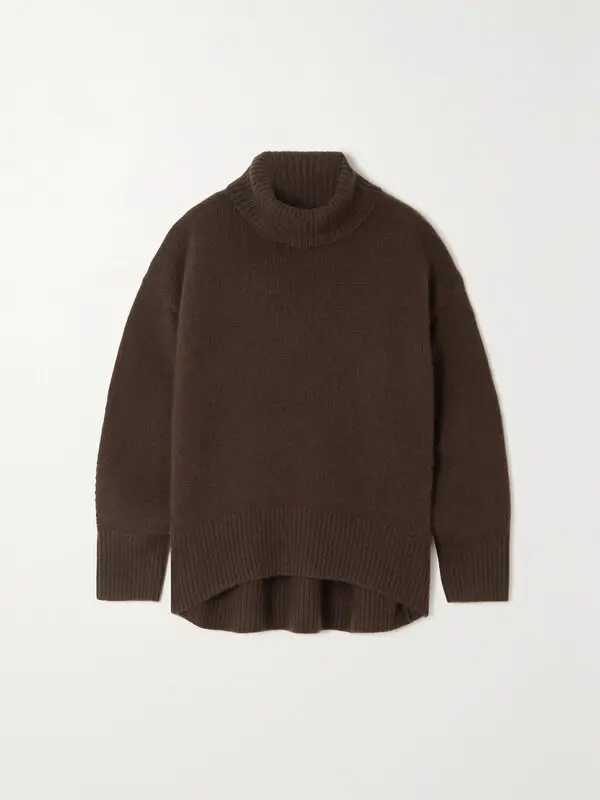 Arch4 World's End Cashmere Turtleneck Sweater - Brown