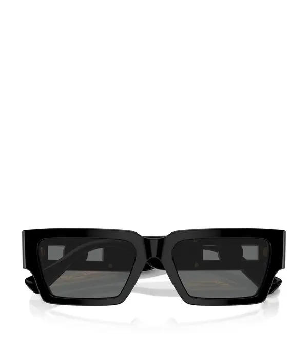 Versace Acetate Medusa Detail Sunglasses - Black
