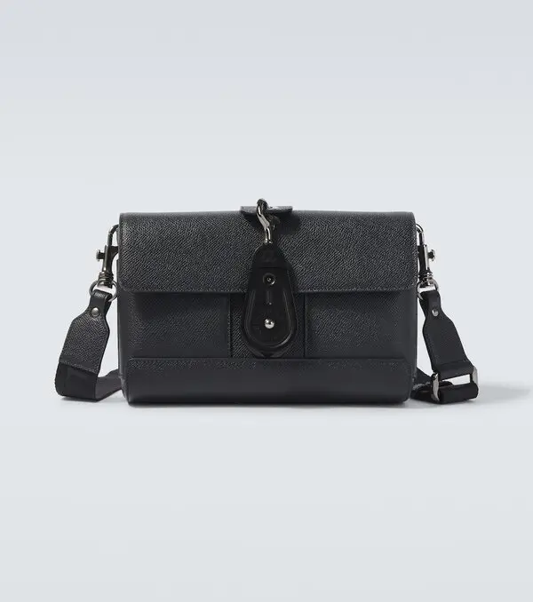 CHRISTIAN LOUBOUTIN Leather Crossbody Bag - Black