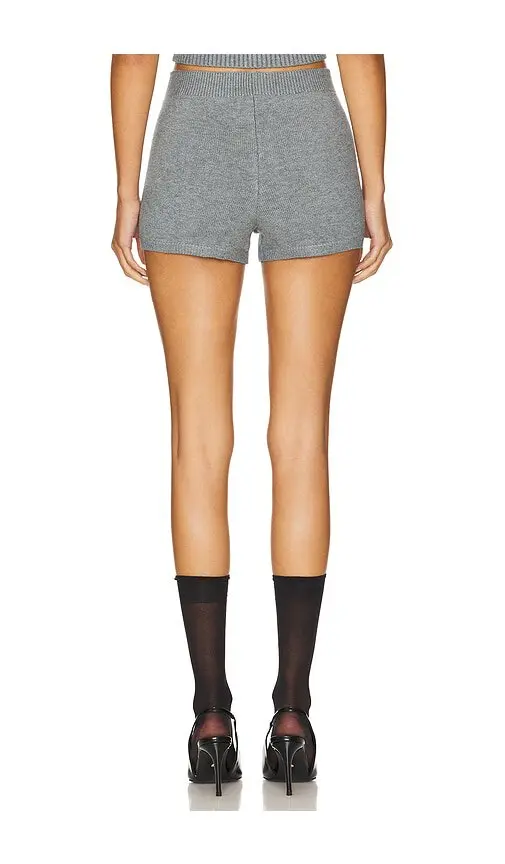 GUIZIO Calesia Knit Shorts - Grey