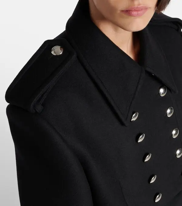 Khaite The Leara Cropped Wool-blend Jacket