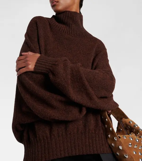 Khaite Morris Cashmere-blend Roll Neck Sweater