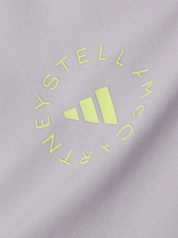 Adidas By Stella McCartney True Purpose Perforated Stretch Recycled-jersey Top