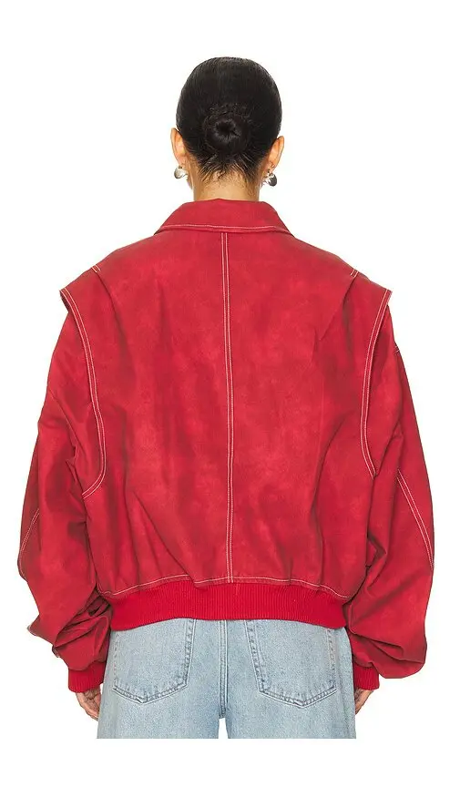 Lioness Vista Bomber Jacket - Red