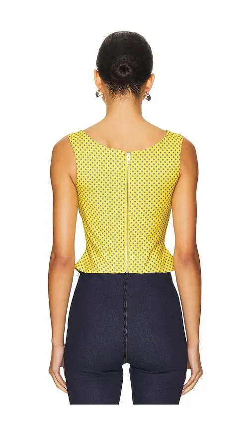 Miaou Imogene Corset - Yellow
