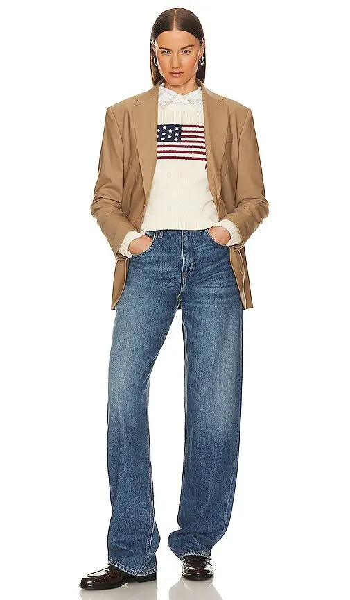 Polo Ralph Lauren Flag Pullover - Cream