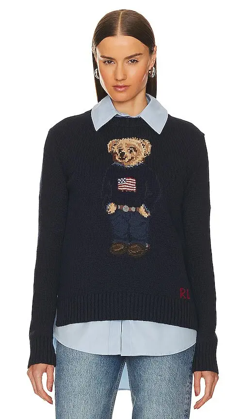 Polo Ralph Lauren Bear Pullover - Navy