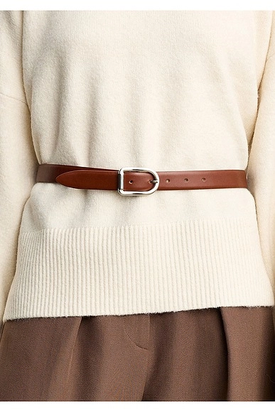 DEHANCHE Mija Belt - Camel & Silver