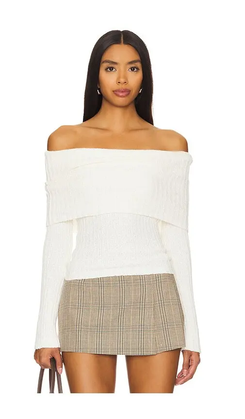 LOVERS AND FRIENDS Sade Knit Top - Ivory