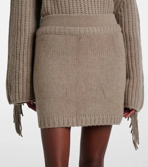LISA YANG Cashmere Mini Skirt