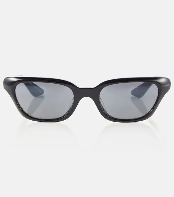 Khaite X Oliver Peoples 1983c Cat Eye Sunglasses - Black