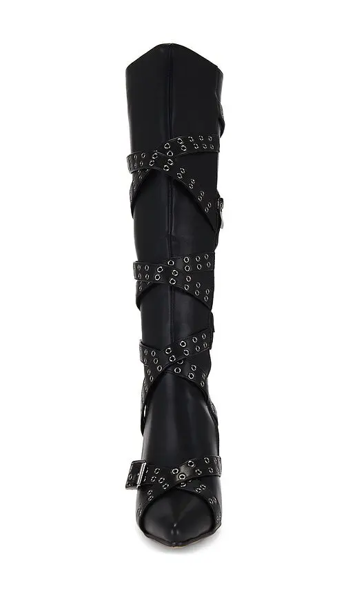 NIIHAI Strappy Stiletto Boots