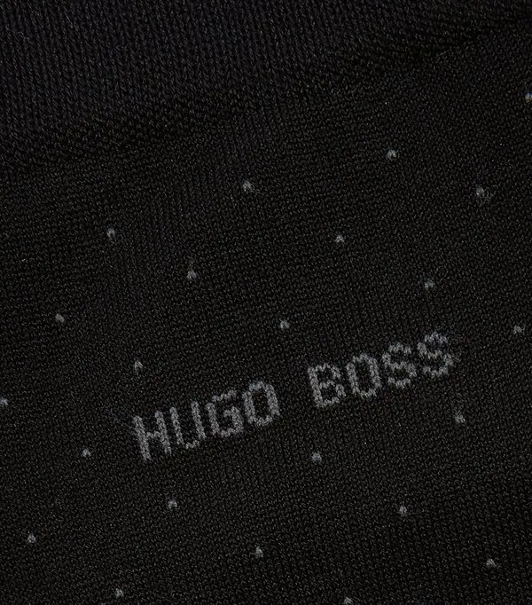 BOSS George Pin Dot Crew Socks
