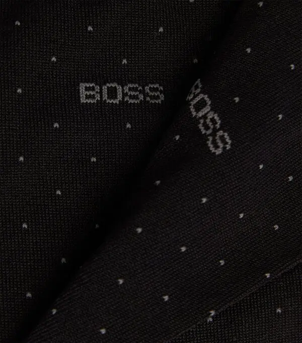 BOSS George Pin Dot Crew Socks