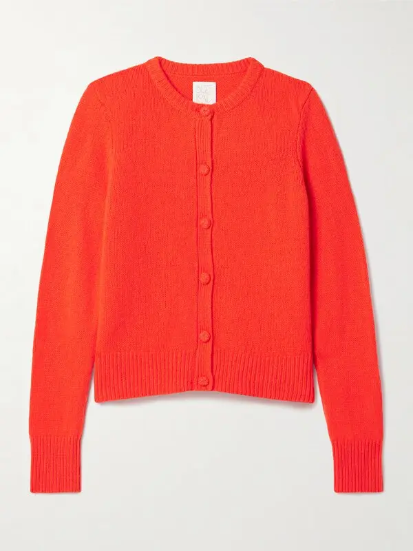 Suzie Kondi Kadria Cashmere Cardigan - Red