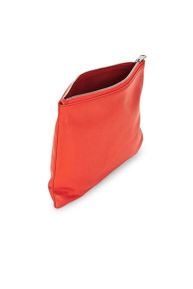 THE ROW Allegra Pouch - Candy Red Ans