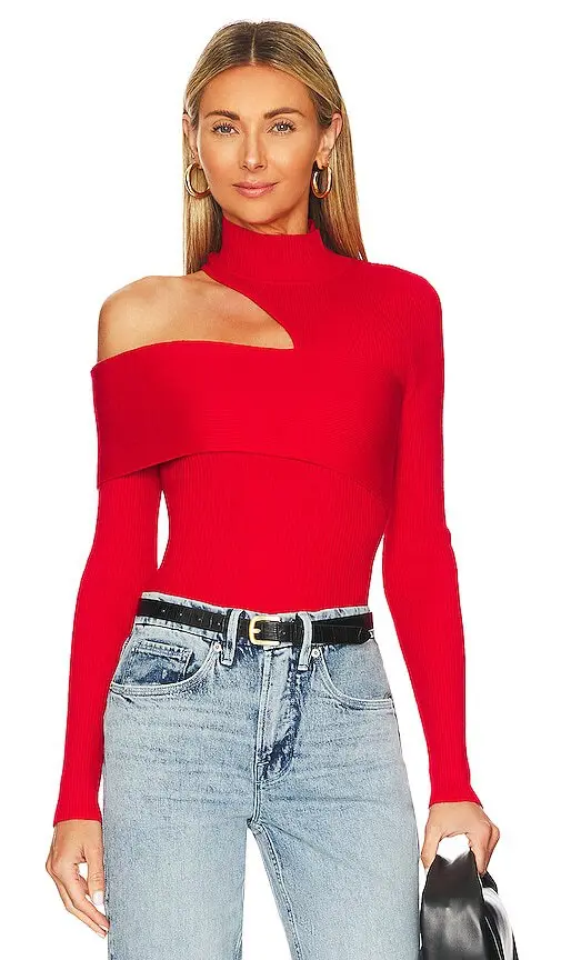 Nbd Kiera Sweater - Red