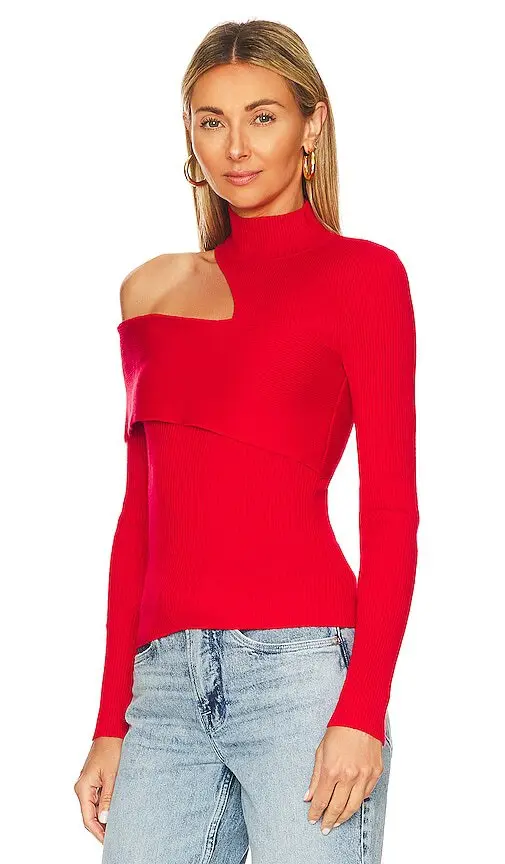 Nbd Kiera Sweater - Red