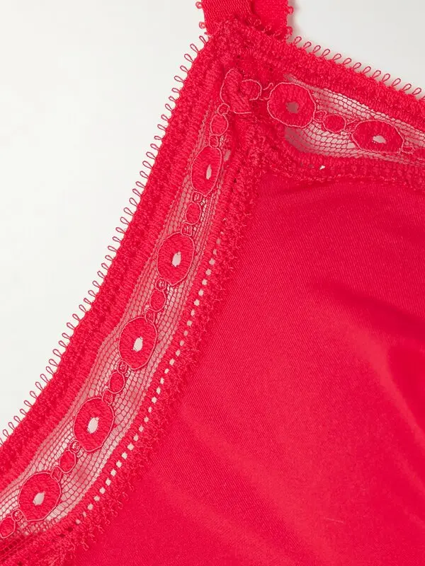 ERES Bubble Rituel Lace-trimmed Stretch-jersey Soft-cup Triangle Bra
