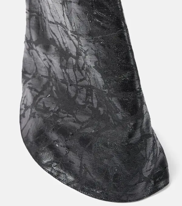 Rick Owens Denim Boots