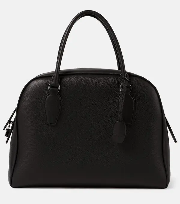 THE ROW India Leather Tote Bag - Brown