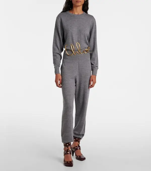 Chloé Wool Sweatpants
