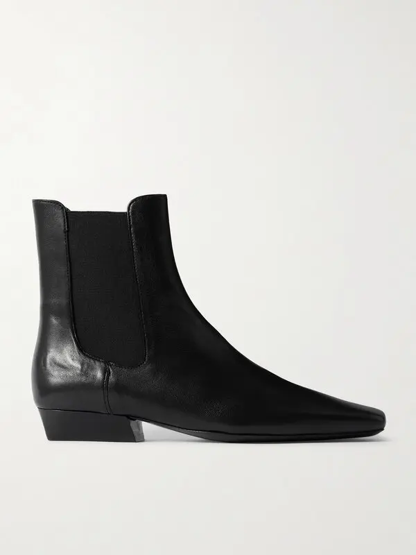 Staud Wally Leather Chelsea Boots