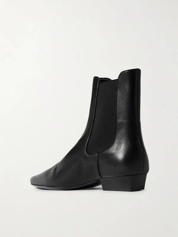Staud Wally Leather Chelsea Boots