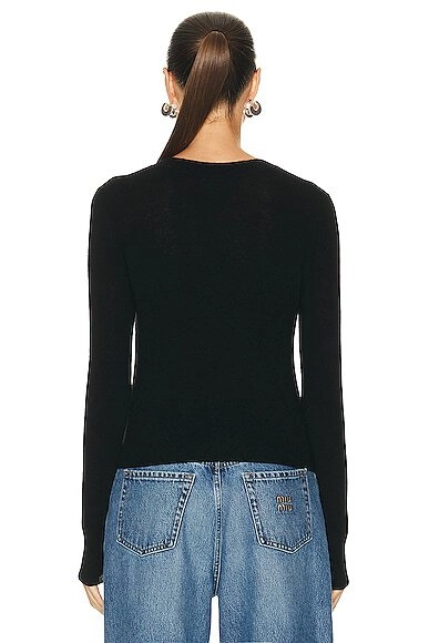 Eterne Francis Cashmere Sweater - Black