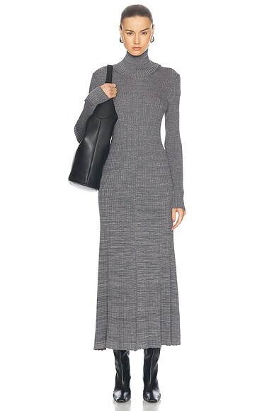Moncler Turtleneck Knit Dress