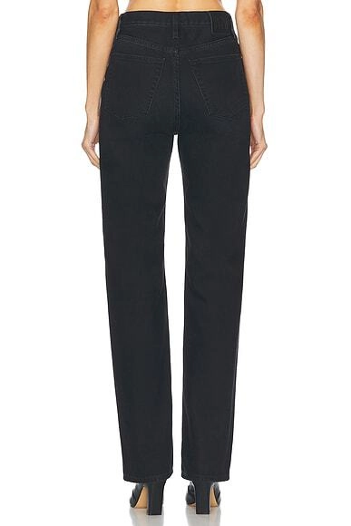 TOTEME Classic Cut Full Length Straight Leg Jeans