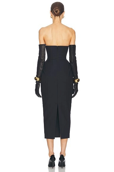 HELSA The Curve Dress With Bow