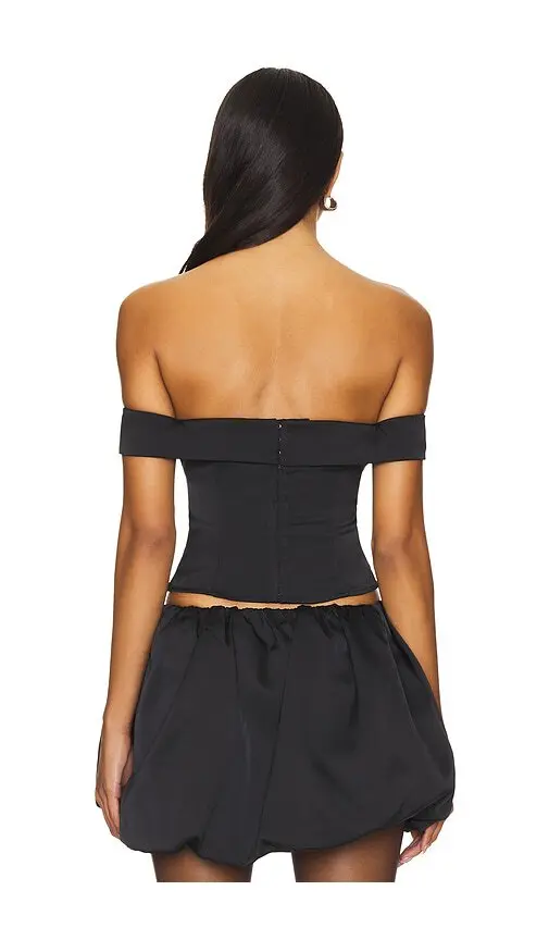 Majorelle Carolina Satin Corset Top