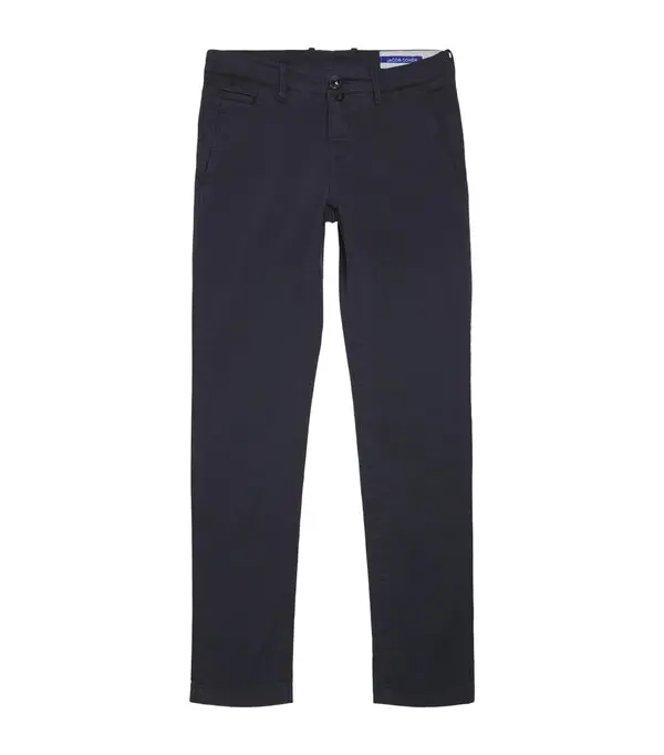 Jacob Cohen Bobby Slim Chinos - Navy