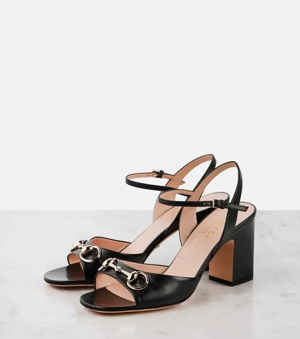 Gucci Horsebit Leather Sandals