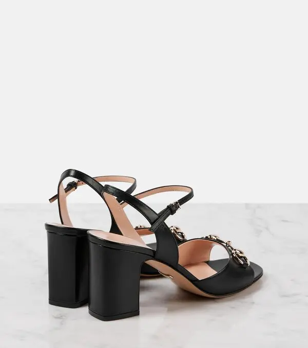 Gucci Horsebit Leather Sandals