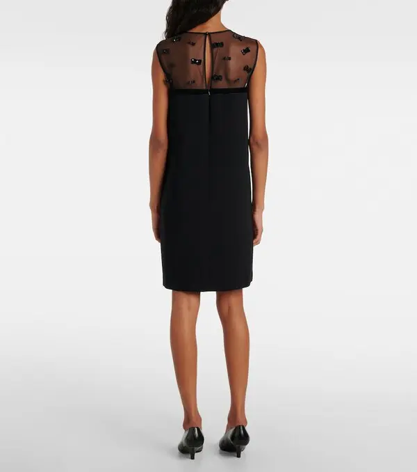 Max Mara Elegant Bow-detail Minidress