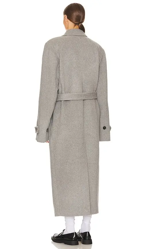 HELSA Bold Shoulder Long Coat