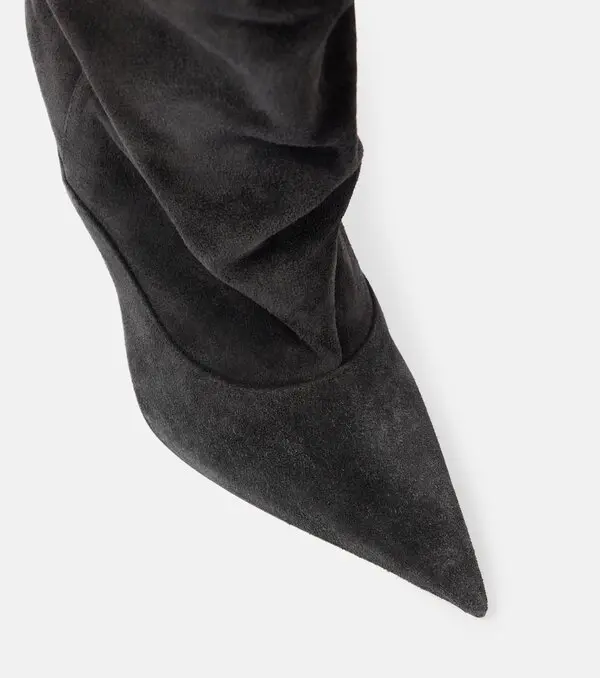 Paris Texas Ines 105 Suede Over-the-knee Boots
