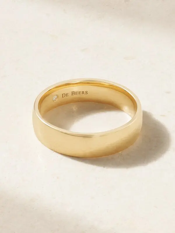 DE BEERS LONDON Talisman Large 18-karat Diamond Ring