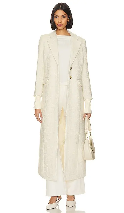 FAVORITE DAUGHTER City Coat - White