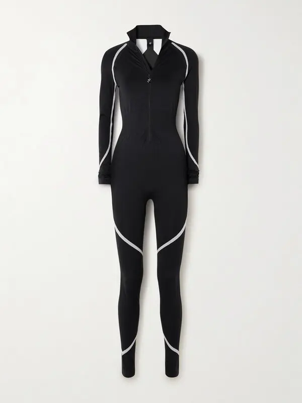 Perfect Moment Stretch-knit Ski Jumpsuit